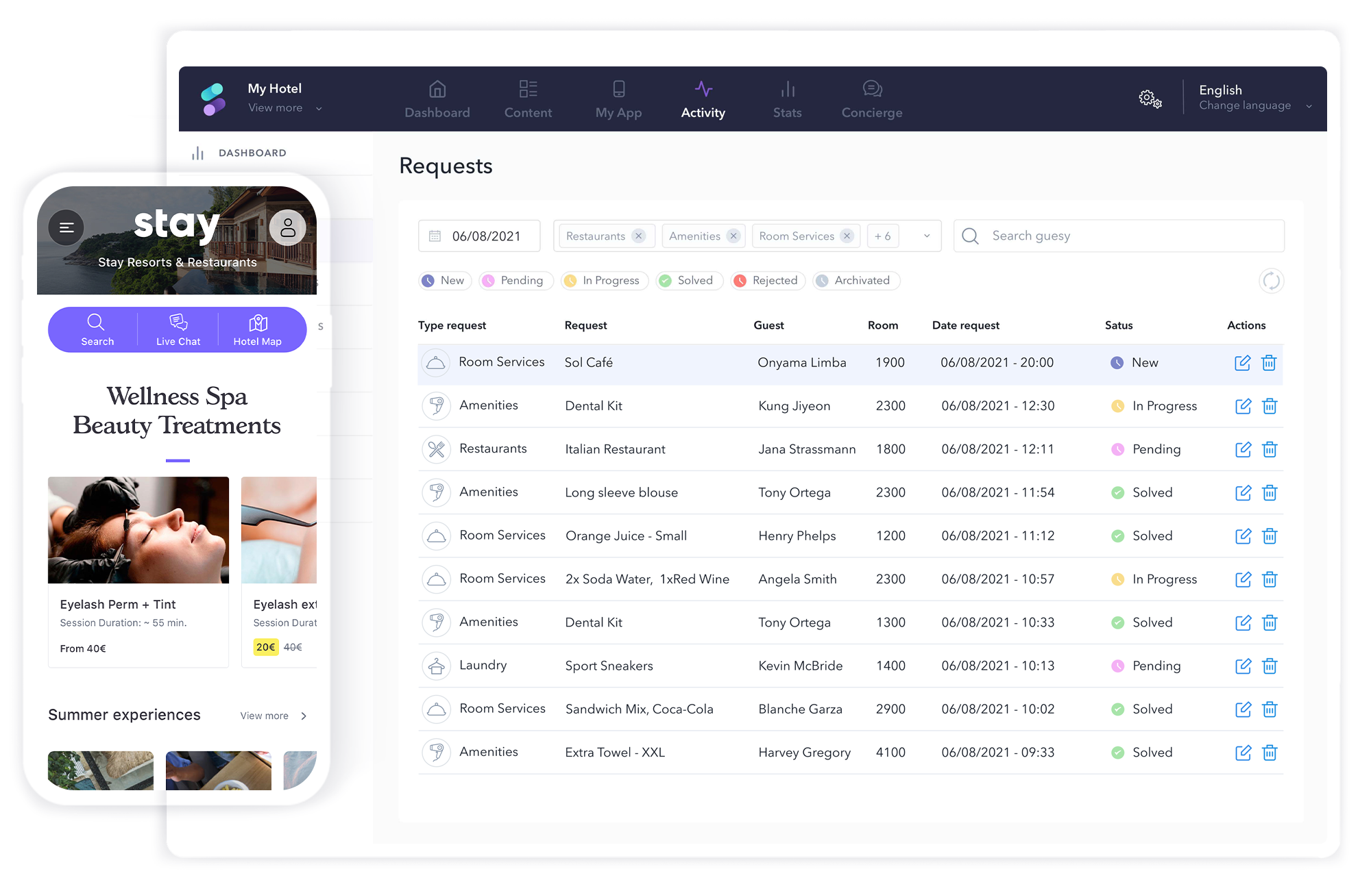 Guest Experience System for Hotels and Resorts | STAY