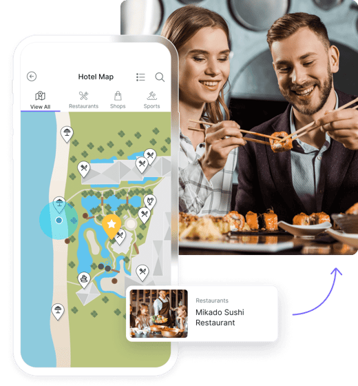 Interactive Hotel Map: improve your guest experience | STAY