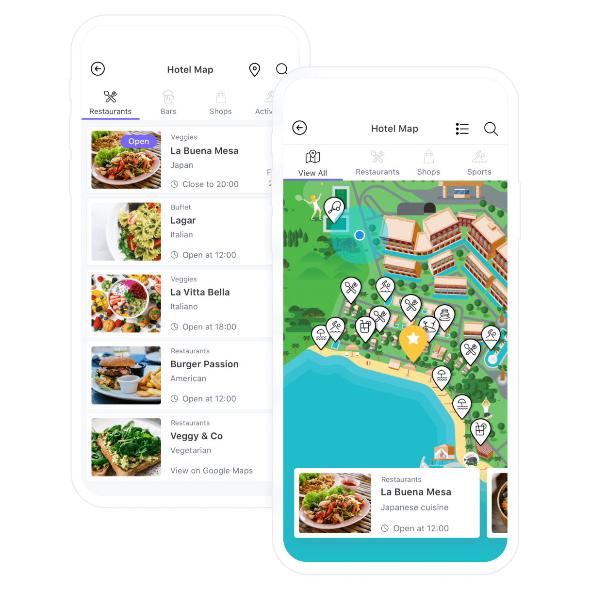 Interactive Hotel Map: improve your guest experience | STAY