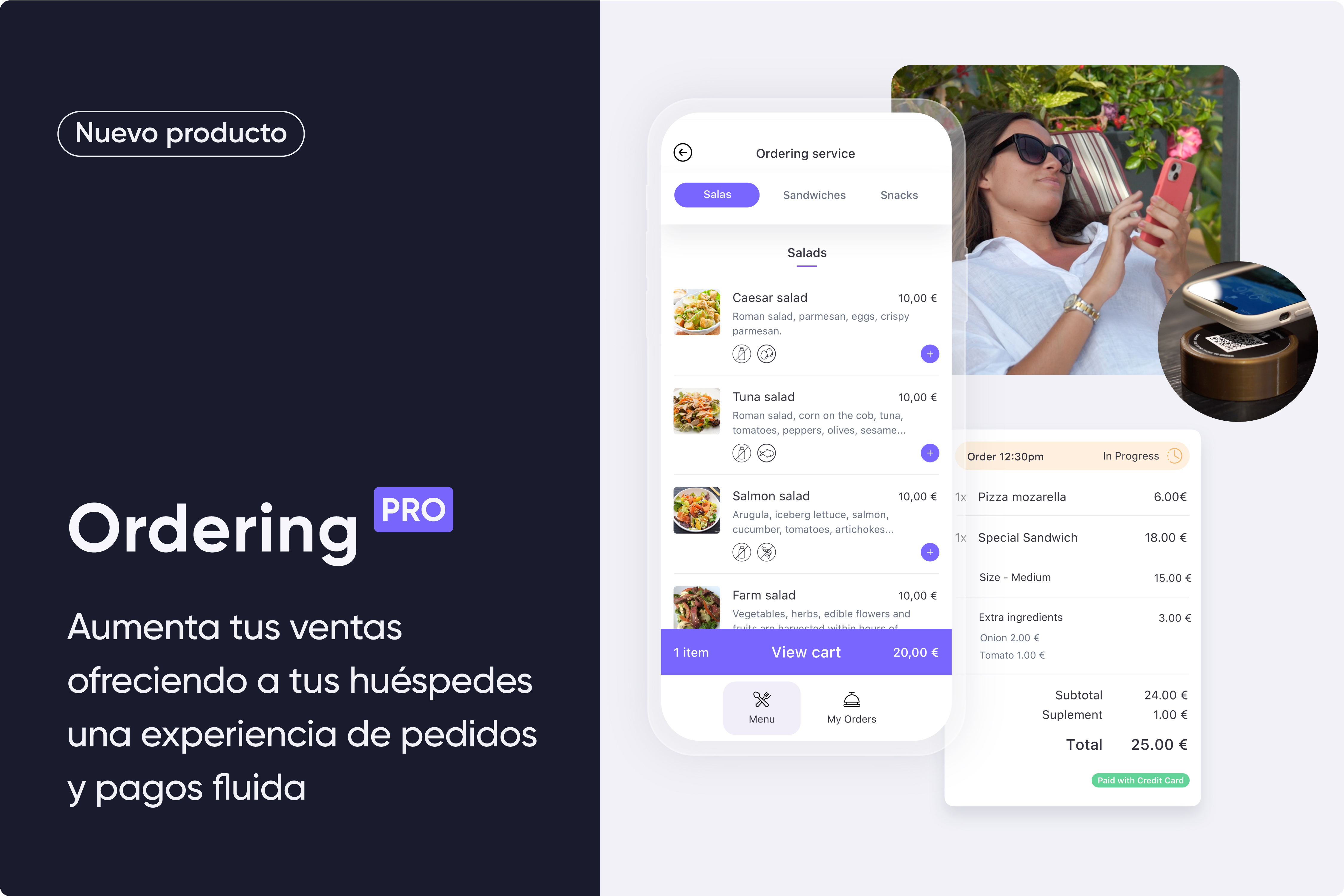 Ordering PRO: Eficiencia en servicio con poco personal