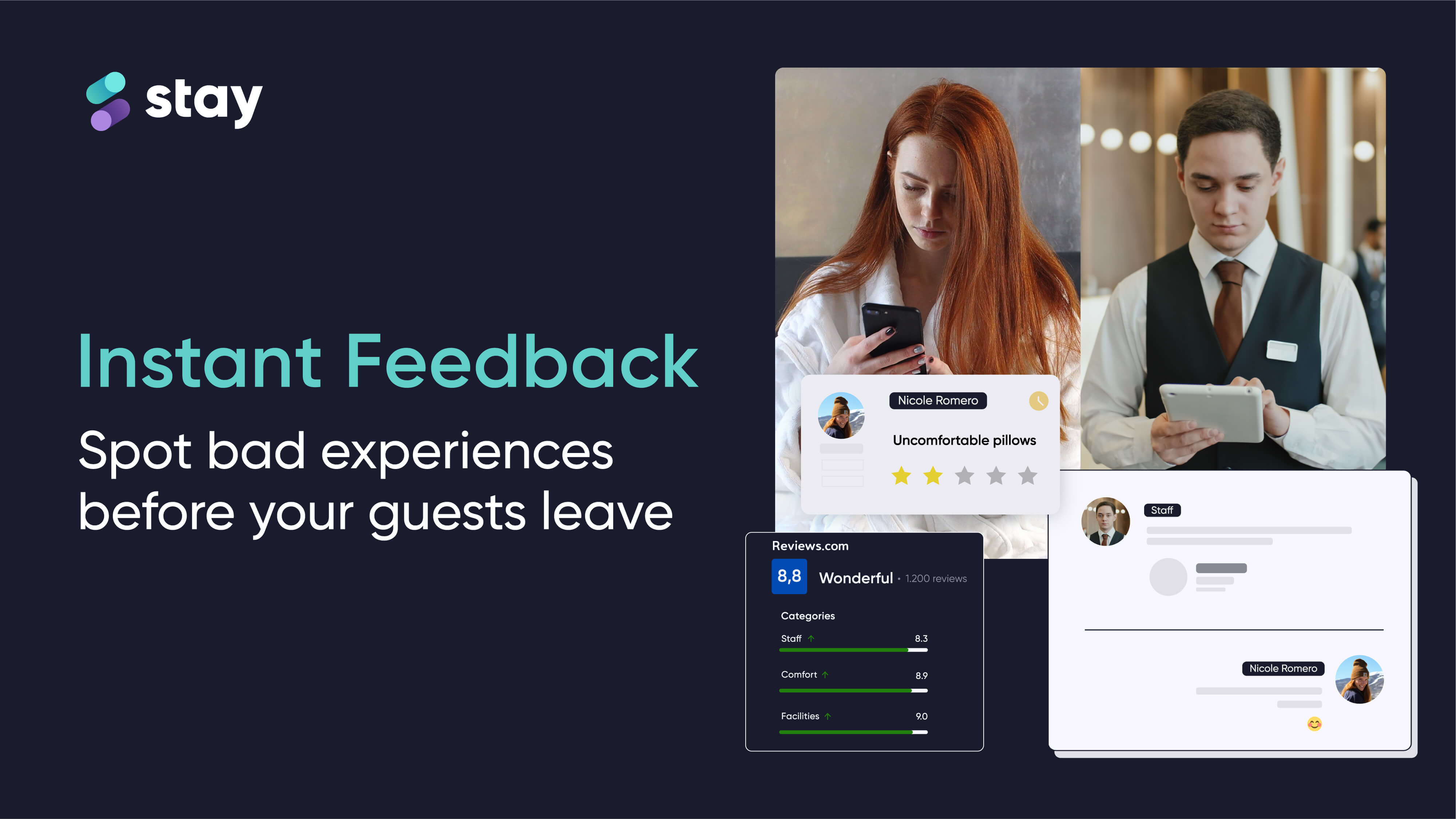 Hotel Guest Surveys & Real-time Feedback | STAY