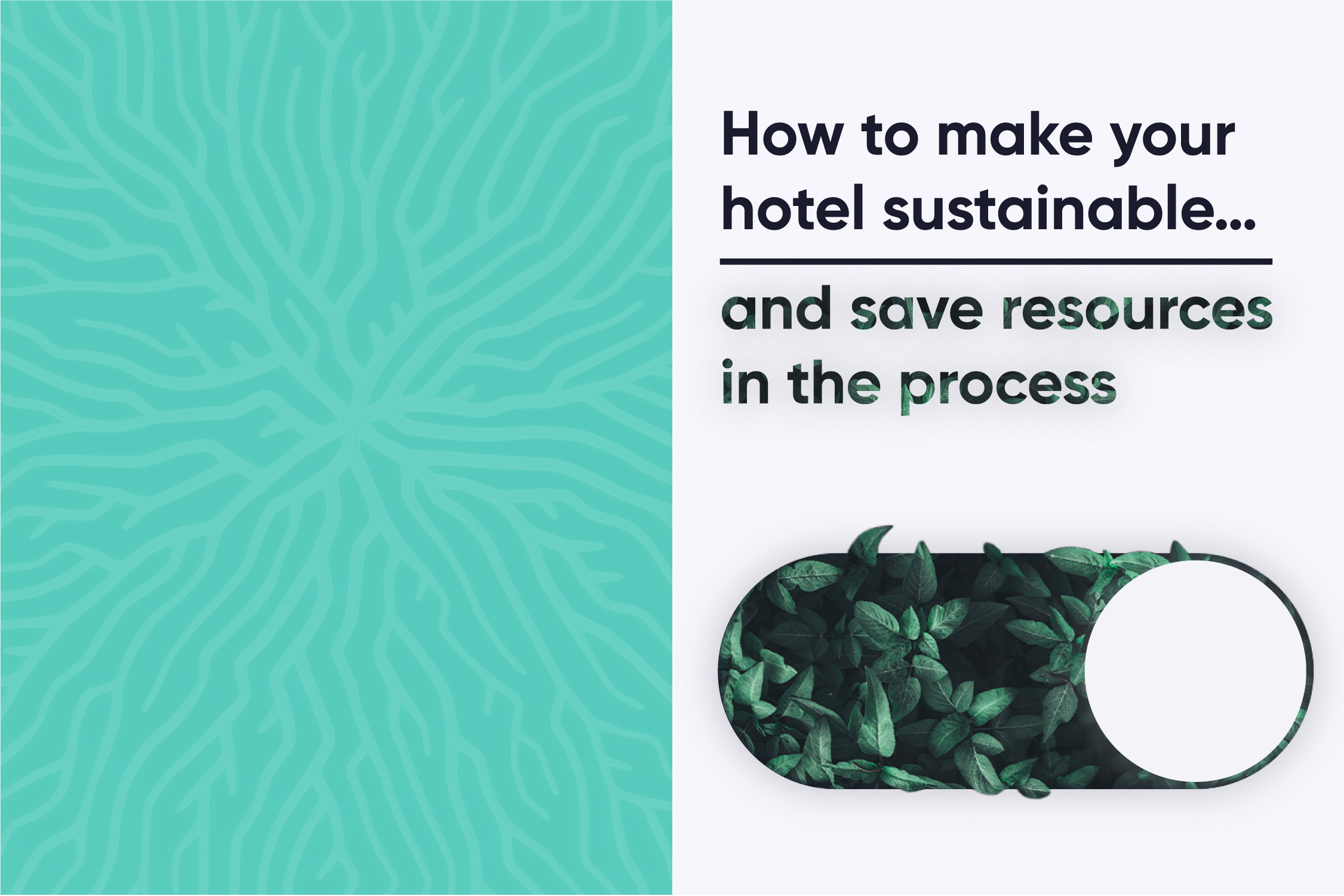How to make your hotel sustainable and save resources in the process
