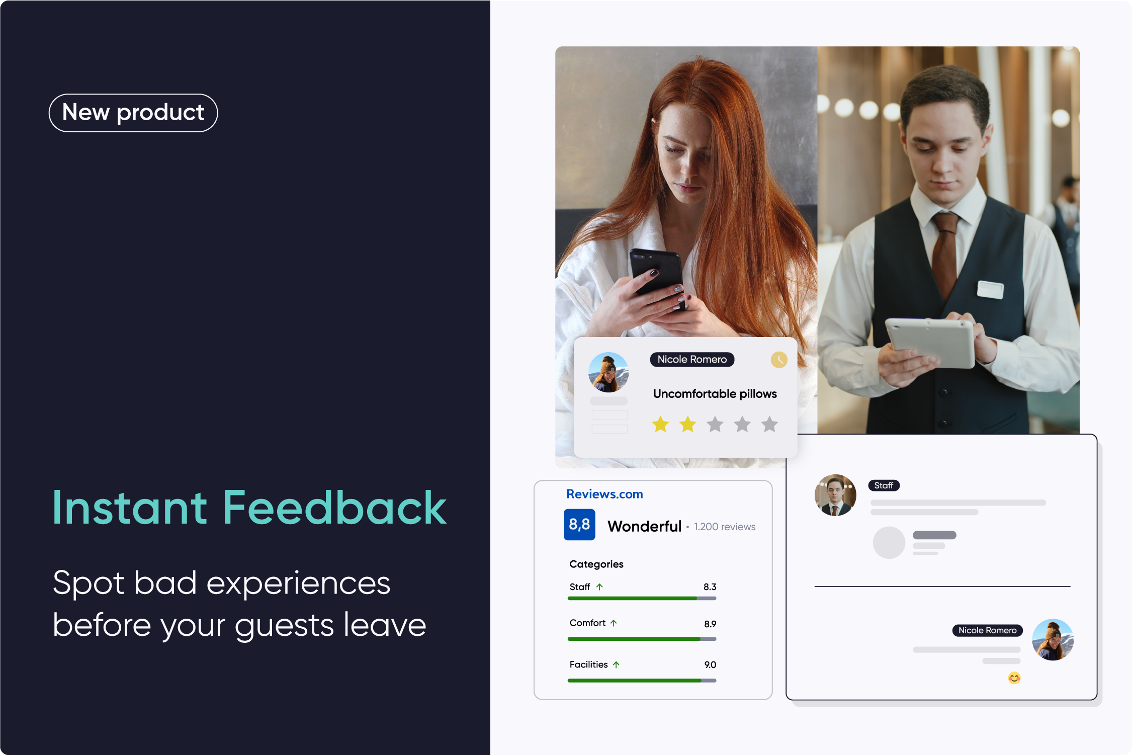 Instant Feedback: spot bad experiences and take action in real-time