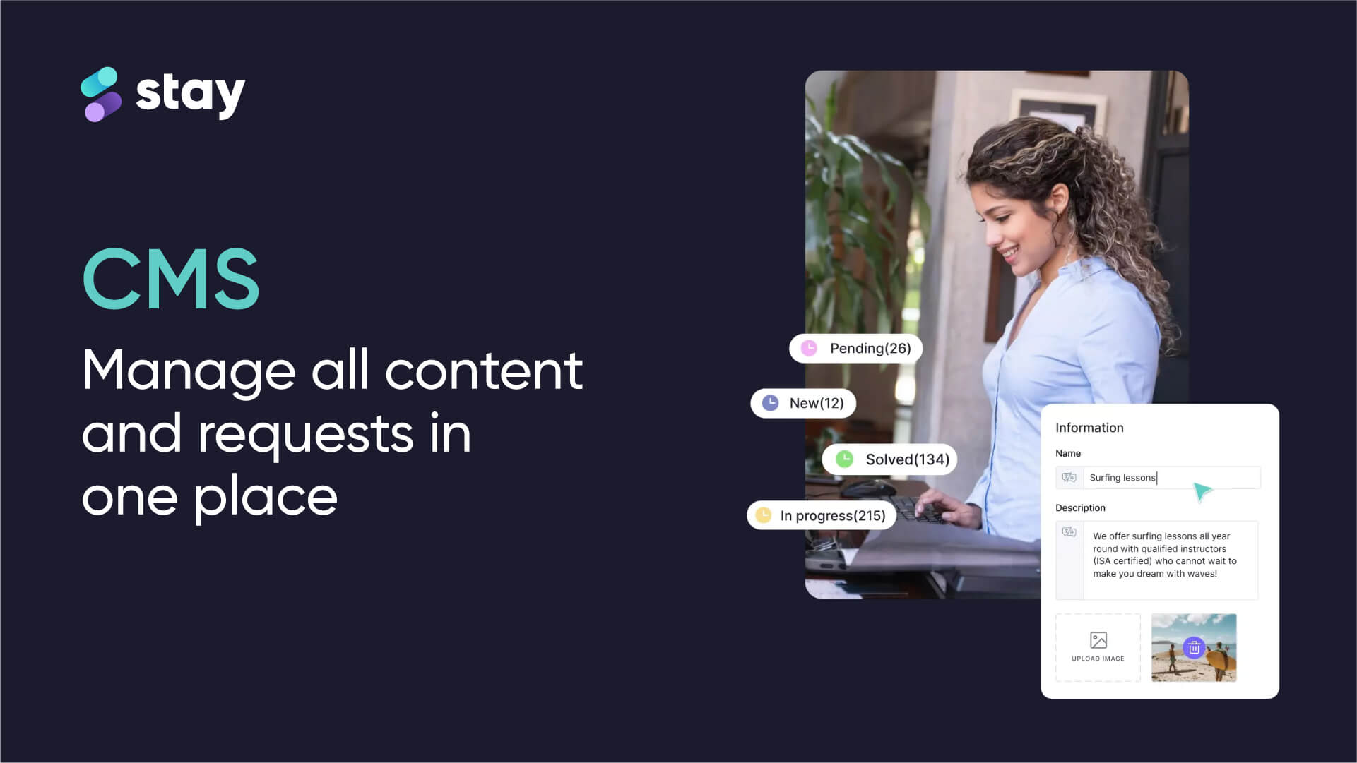 Content Management System (CMS) for Hotels and Resorts | STAY