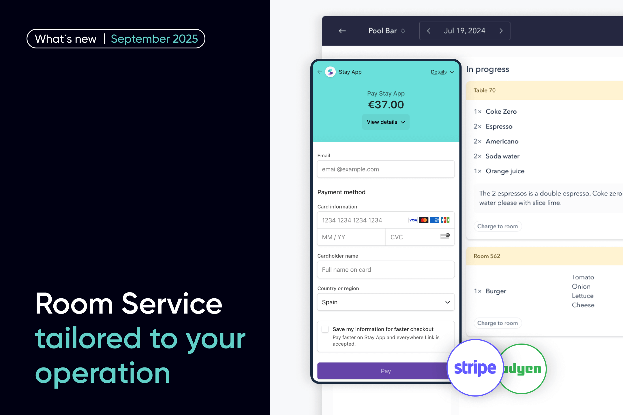 New Ordering PRO features to keep Room Service under control | STAY